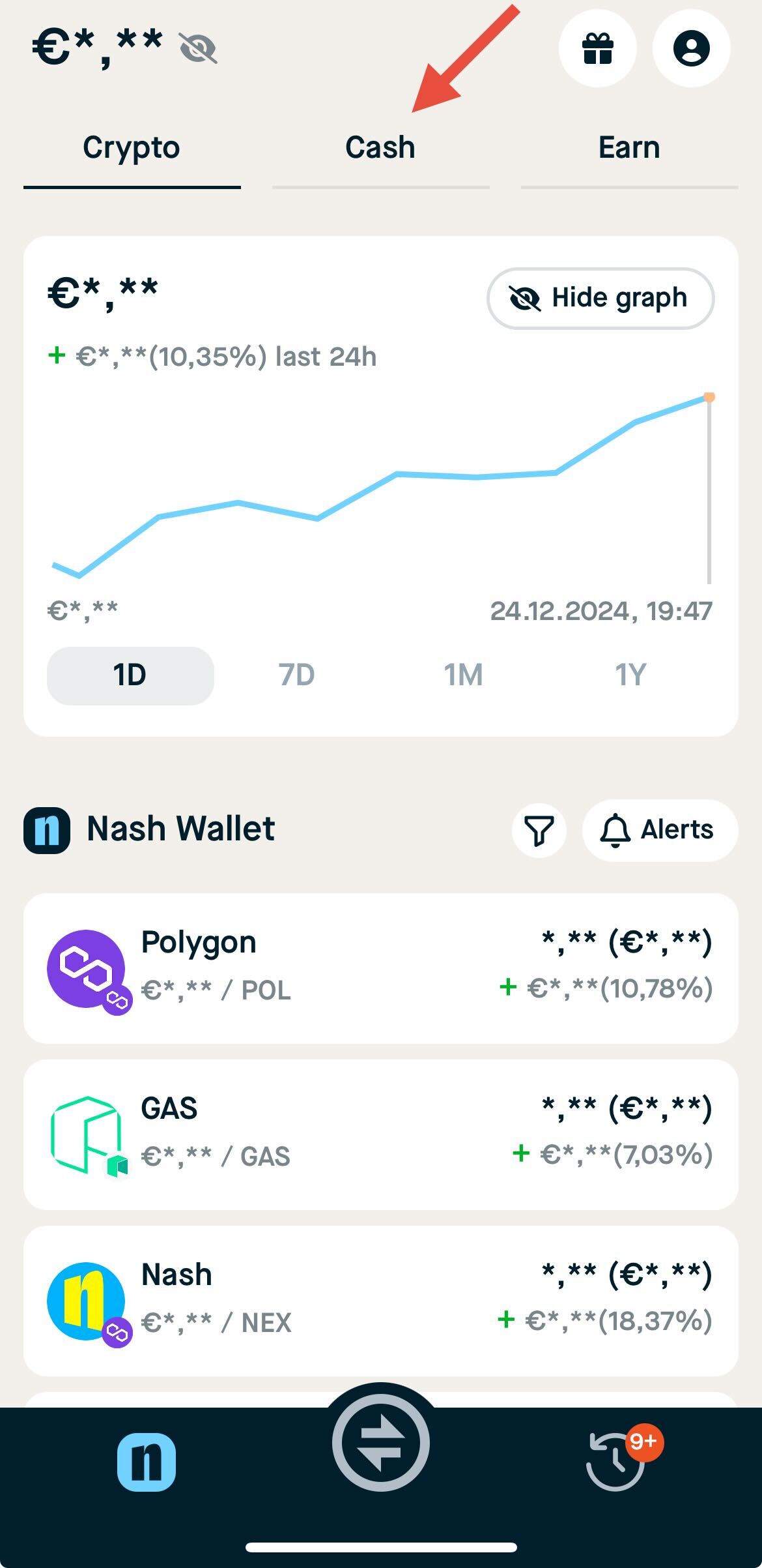 Where can I find my card details? – Nash Support